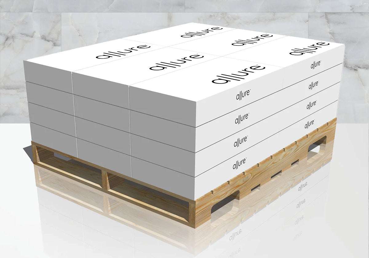 Allure Europa Brulee Marble Rigid Core Luxury Vinyl Tile Flooring ...