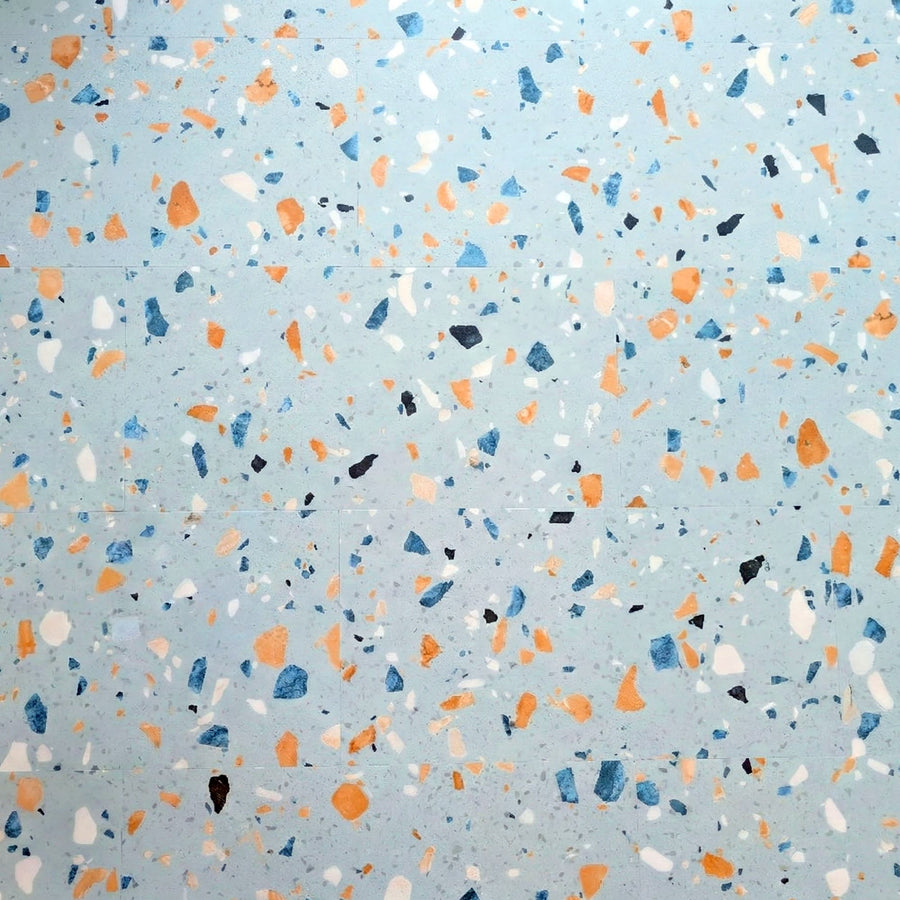 Shop Terrazzo Vinyl Tiles - Allure Click Lock Terrazzo Tile Flooring ...