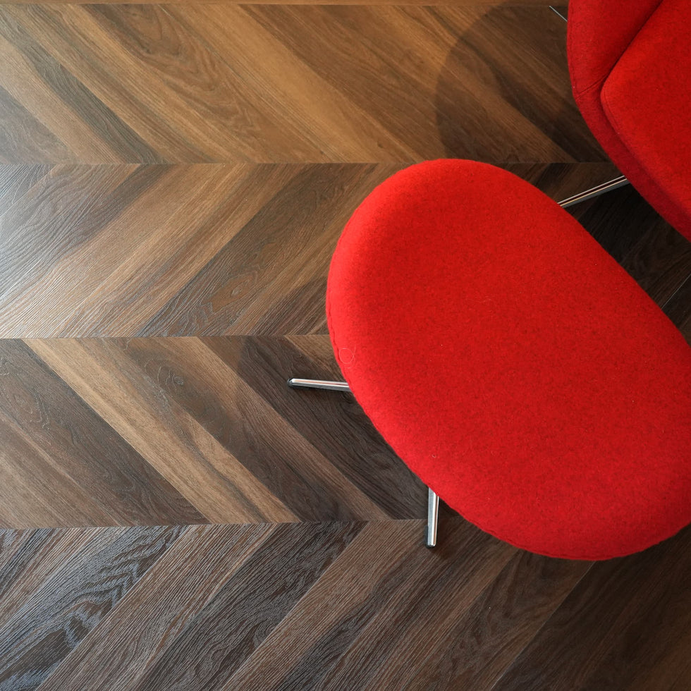 Chevron Flooring - Wood Look Vinyl Flooring Tiles – Allure Flooring