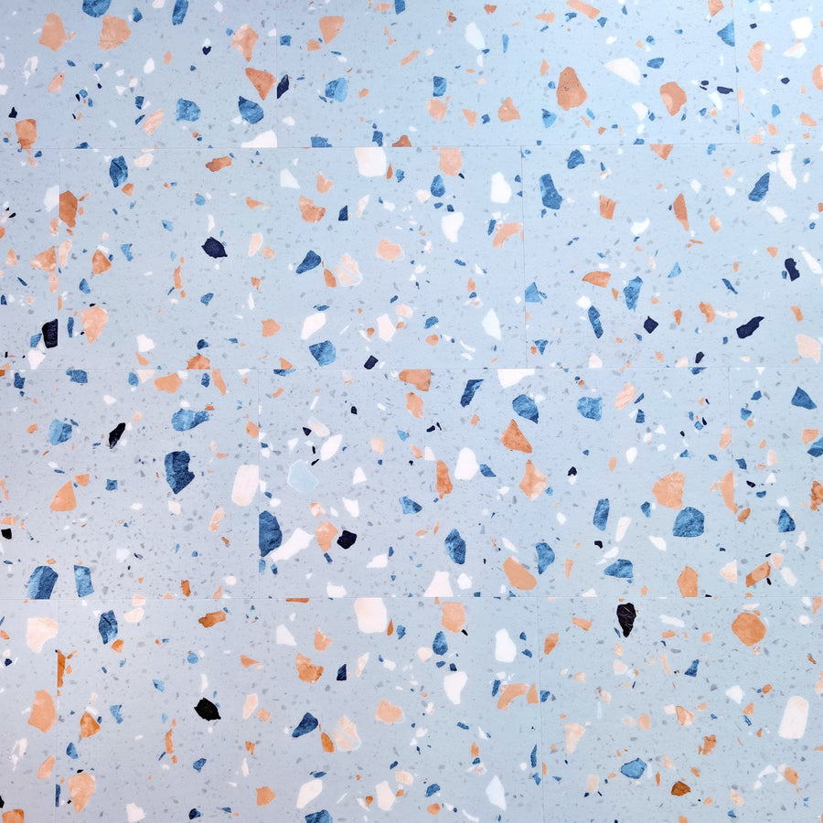 Shop Terrazzo Vinyl Tiles - Allure Click Lock Terrazzo Tile Flooring ...
