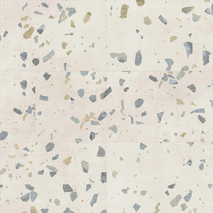 Shop Terrazzo Vinyl Tiles - Allure Click Lock Terrazzo Tile Flooring ...